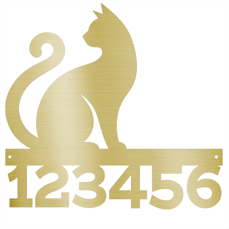 House Number Collection – Texas FelineDesigns